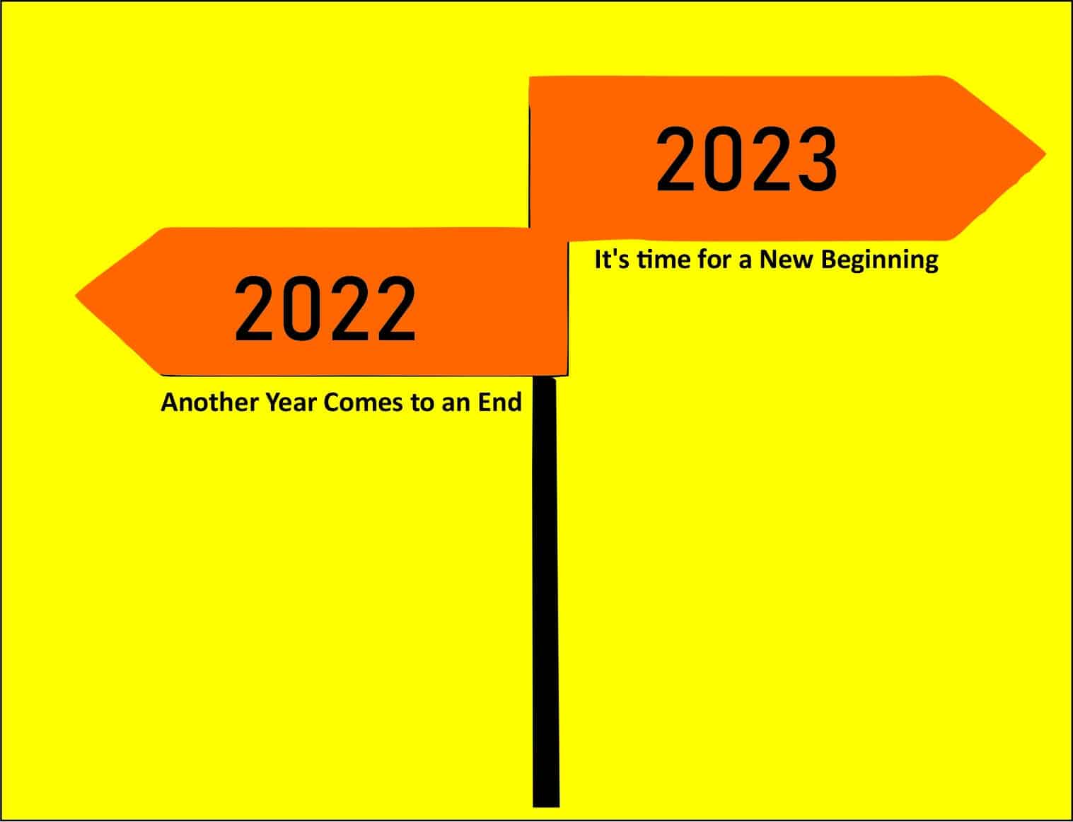 Another Year Comes to an End ... it's time for a New Beginning